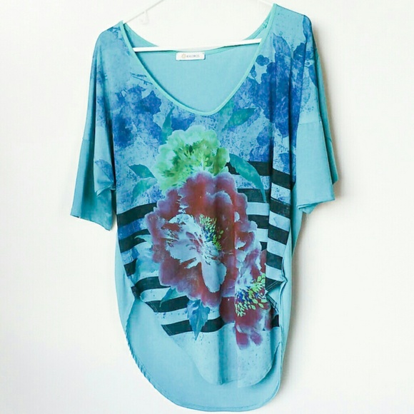 Khloros | Tops | Khloros Womens Boatneck Tunic | Poshmark